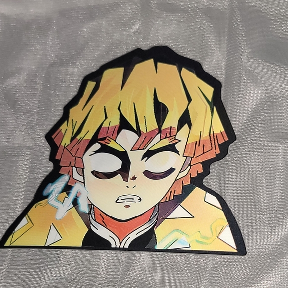 Wall Decor | 315 Zenitsu Demon Slayer Image Changing Lenticular Anime ...